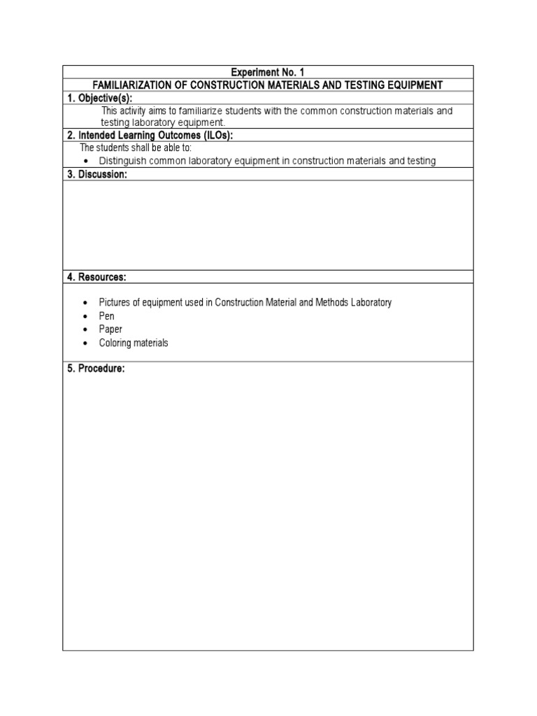 CMT Lab Manual | PDF | Experiment | Ultimate Tensile Strength