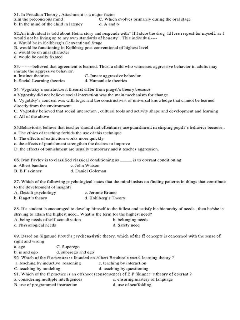 Reviewer Educ 2 | PDF | Id | Constructivism (Philosophy Of Education)