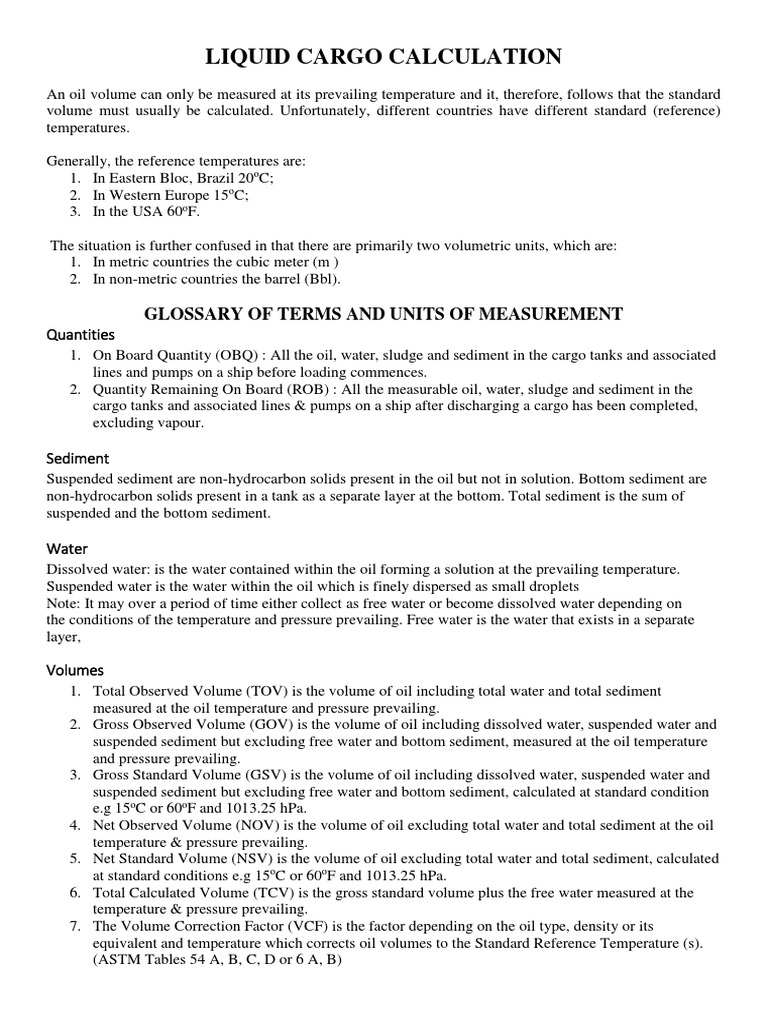 Ullage Report3 | PDF | Barrel (Unit) | Density