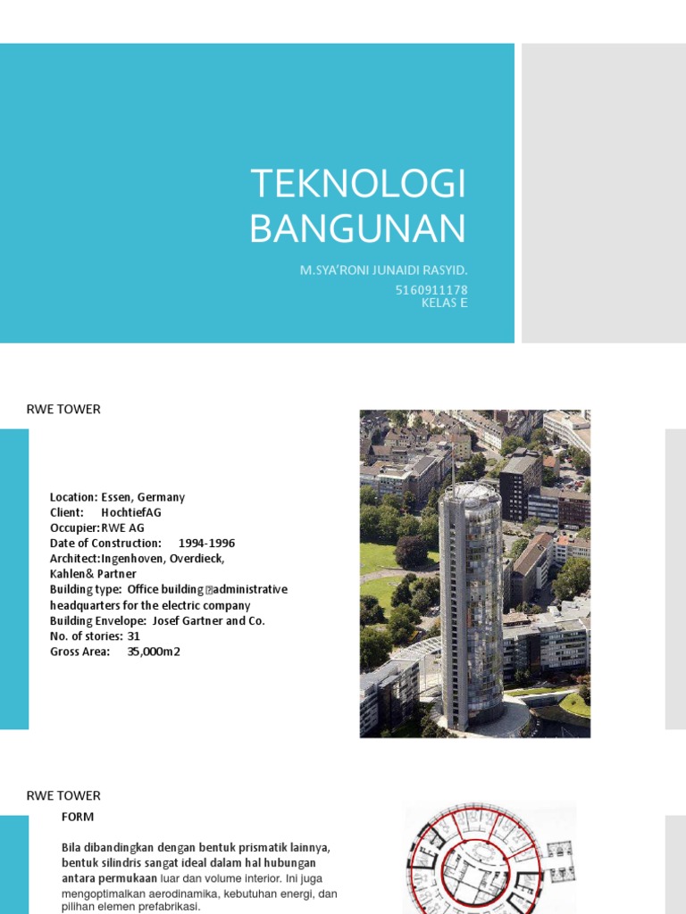 RWE TOWER STRUKTUR | PDF