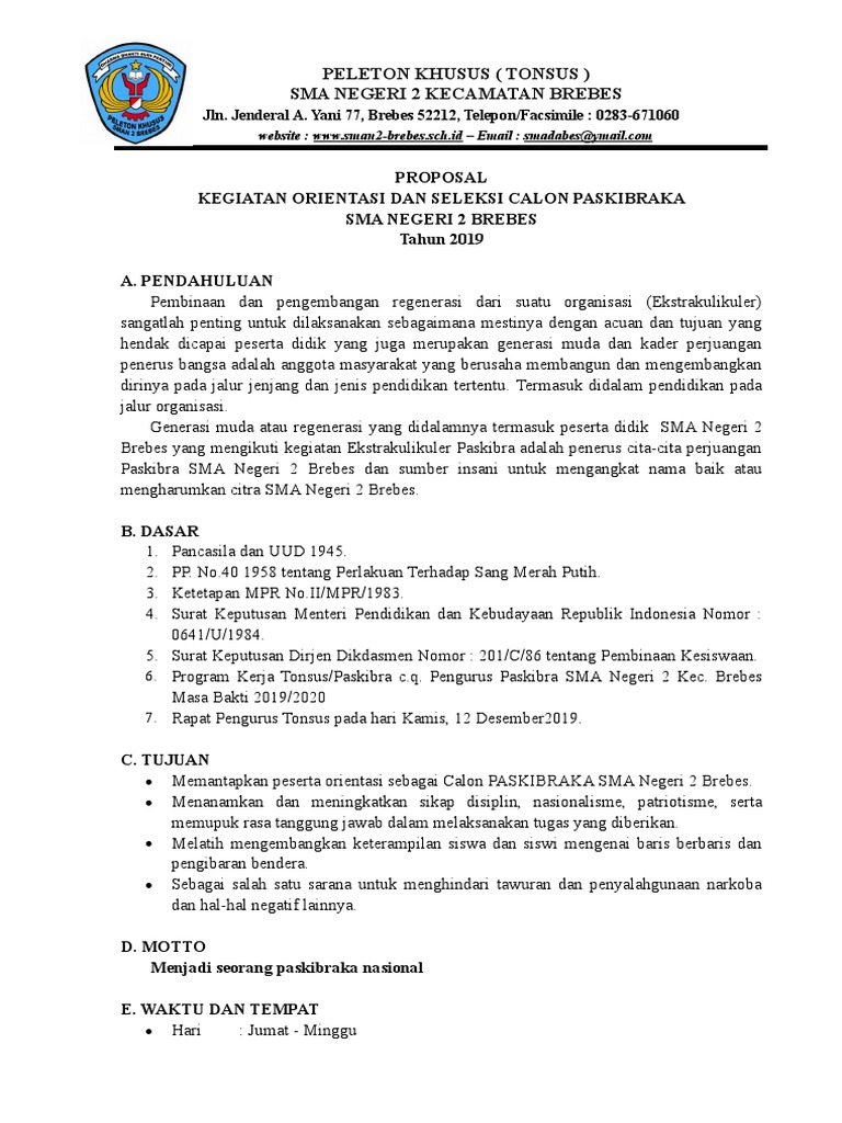 Refisi Proposal Orientasi | PDF