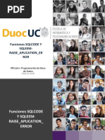 Lista de SQLCODES para DB2 | PDF | SQL | Bases de datos