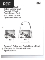 3M Dynatel Cable Locator Operator Manual | PDF | Hertz | Electricity