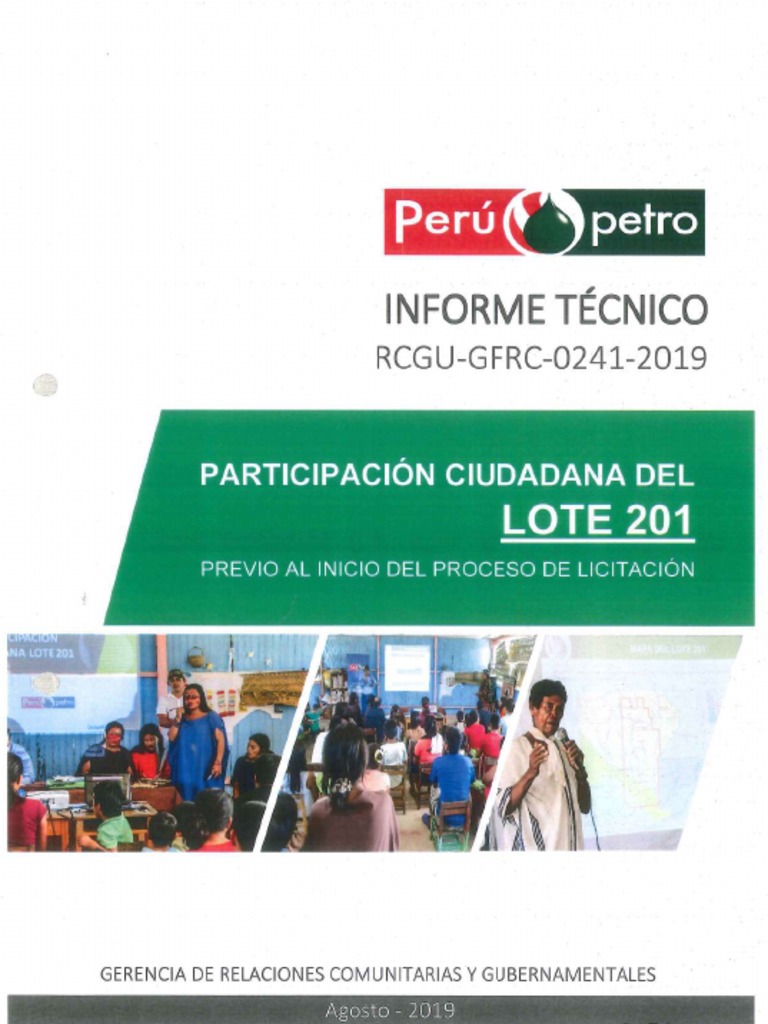 INFORME+TECNICO+RCGU GFRC 0241 2019 - Compressed | PDF