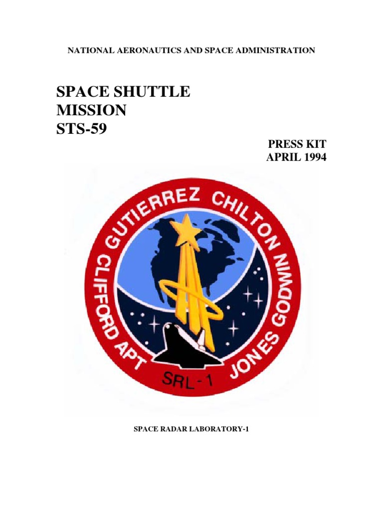 STS-59 Press Kit | PDF | Space Shuttle Abort Modes | Space Shuttle