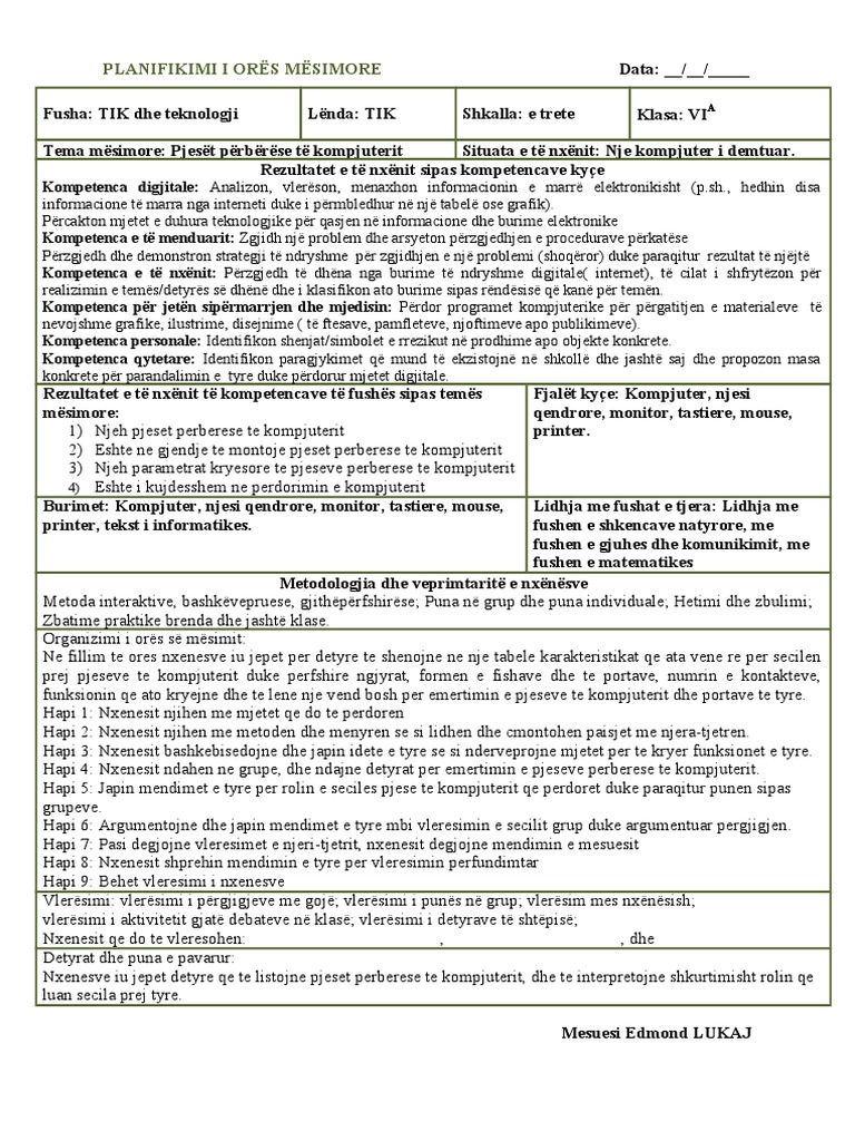 Model - Ditari - Tik - 6 Word | PDF