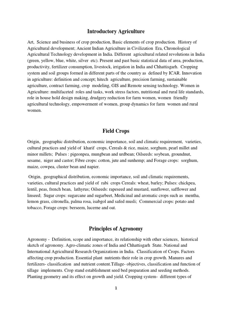 Crop Science PDF | PDF | Plant Pathology | Plant Breeding