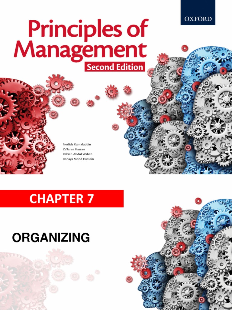 Chapter 7 Organizing | PDF | Business | Leadership