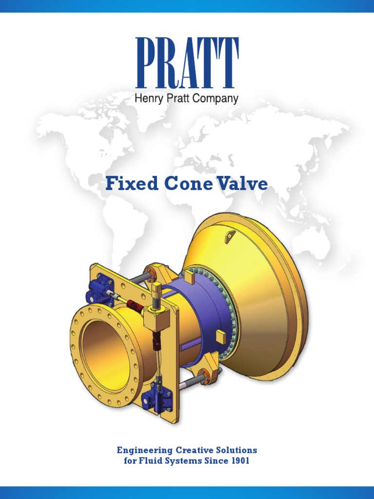 1henry Pratt Cone Valve Fixed | PDF | Valve | Actuator