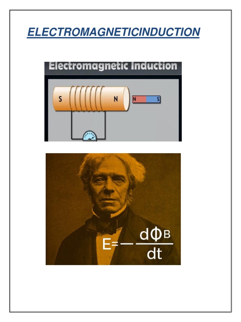 Physics Project PUC 2nd | PDF | Electromagnetic Induction | Magnetic Field