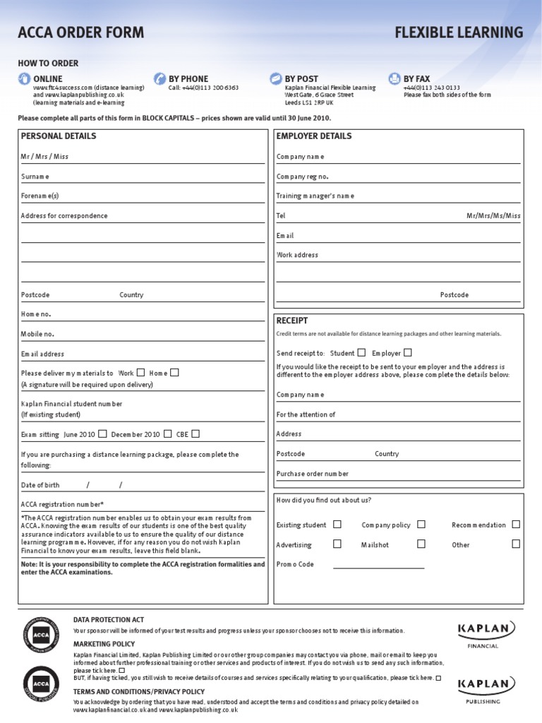 ACCA F - LEARN EFORM - Lo | Download Free PDF | Test (Assessment ...