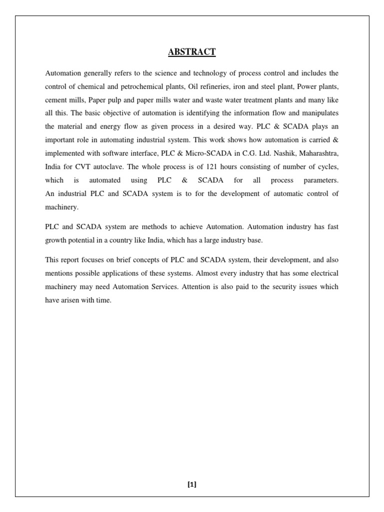 PLC Scada Report | PDF | Programmable Logic Controller | Scada