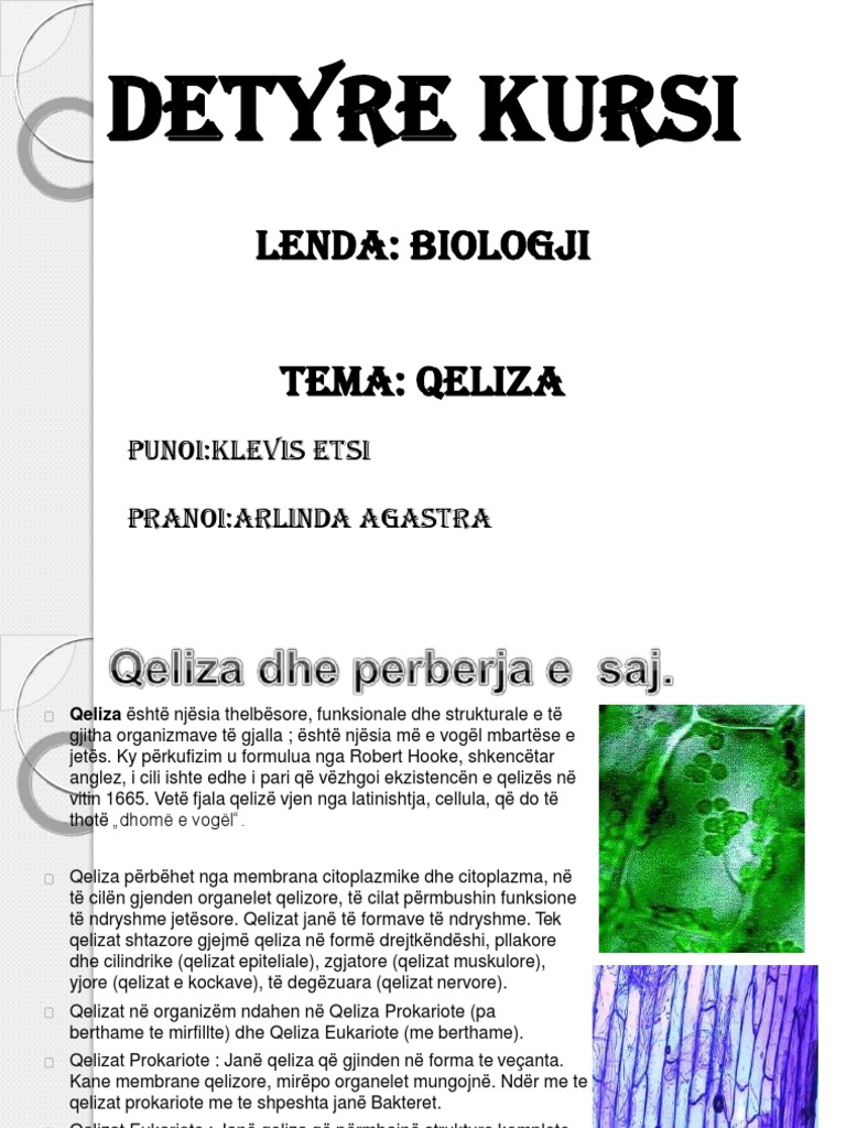 Projekt Biologji | PDF