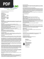 Calmador CB Prospecto | PDF | Dolor | Analgésico