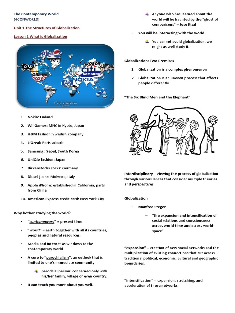 Understanding Globalization Basics | PDF | Internationalism (Politics ...