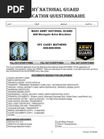 DA Form 61 Application For Appointment 29 Dec 2023 | PDF | Officer ...