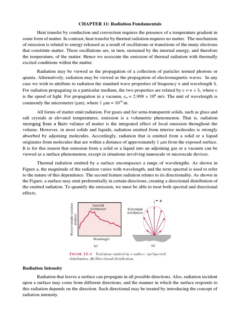 Thermal Radiation Fundamentals: A Comprehensive Explanation of ...