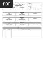 LT Panel Checklist | PDF