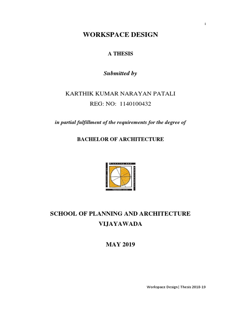 B.Arch Thesis Report Format 2018-19 - Patali EDITED (Cont) 20 | PDF ...