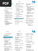 PMP Formulas Cheat Sheet | PDF | Net Present Value | Discounted Cash Flow