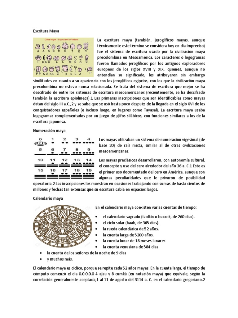 Elementos Maya | PDF | Civilización maya | Pueblos mayas