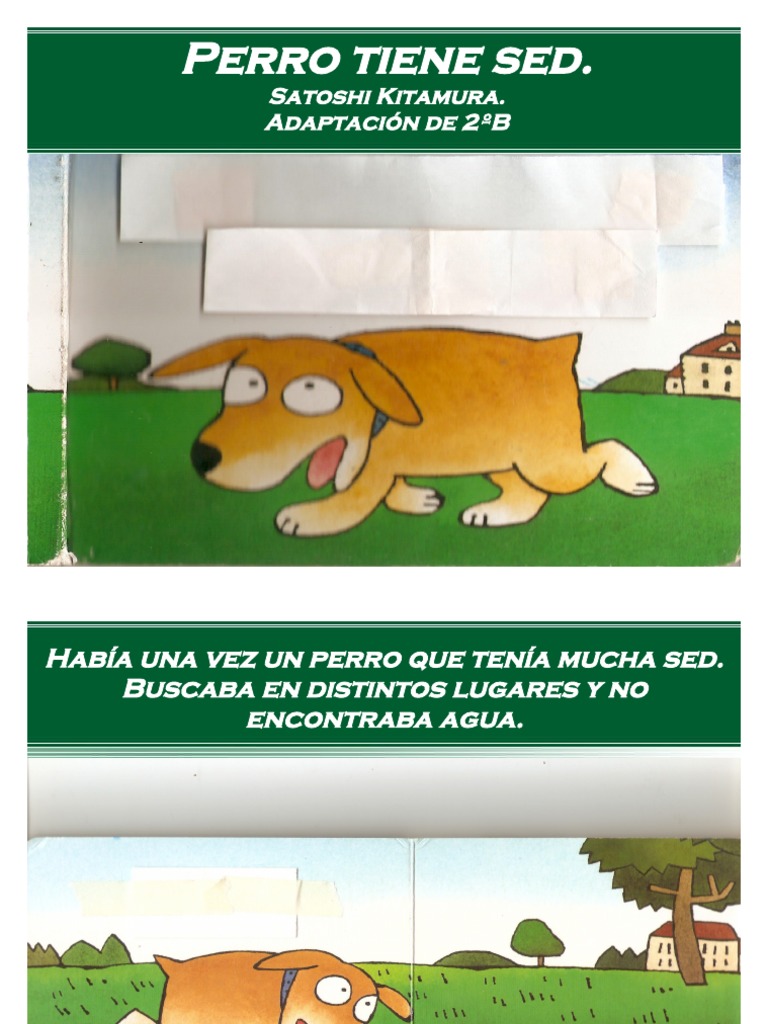 Perro Sediento en Busca de Agua | PDF