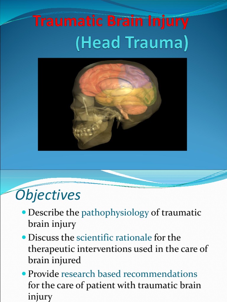 Pathophysiology of Traumatic Brain Injury | PDF | Traumatic Brain ...