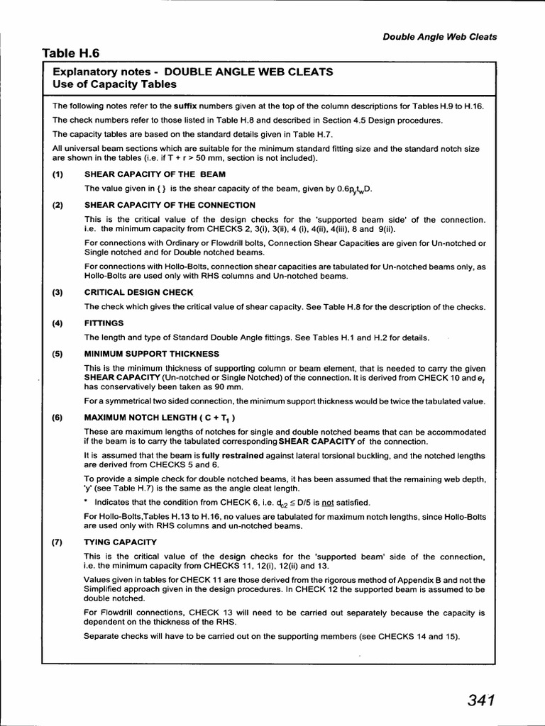 Joints in Steel Construction - Simple Connections - Part 16 PDF | PDF ...