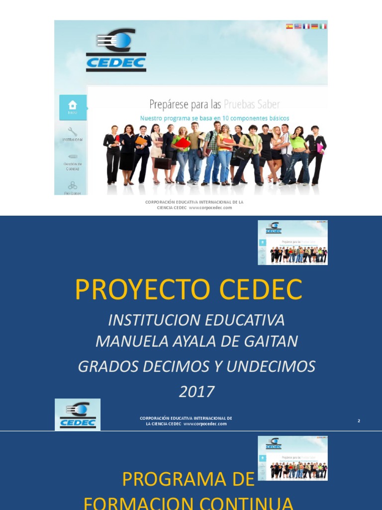 Presentacion Saber 2017 | PDF | Science | Ciencia (general)