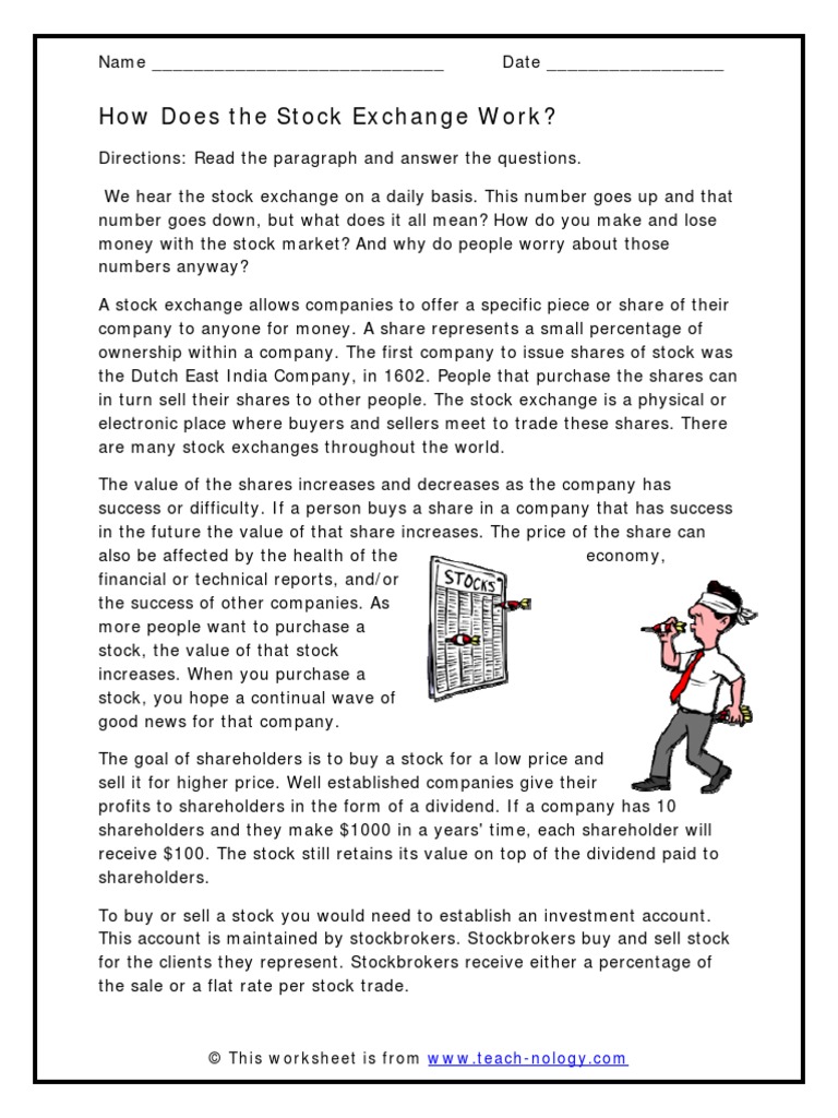 Reading Stock Market PDF | PDF | Stock Market | Stocks