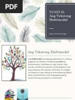 Ang Tesktong Multimodal FIL1 | PDF