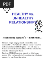 Healthy Relationship Quiz | PDF | Self-Improvement | Wellness