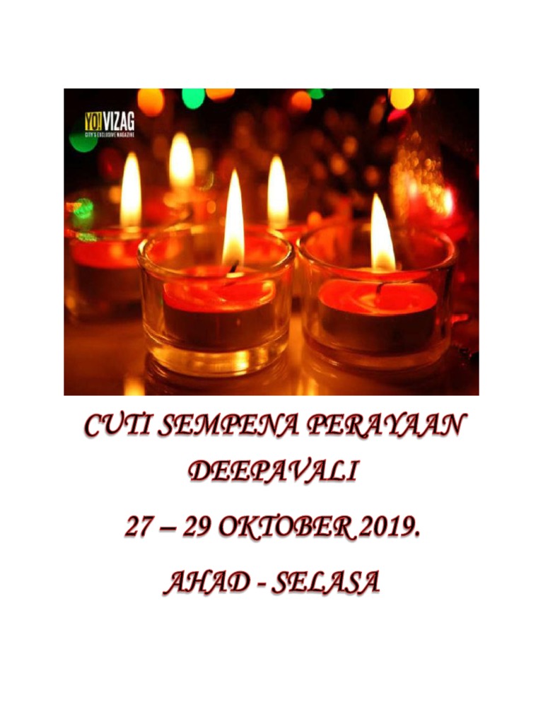 Cuti Sempena Perayaan Deepavali | PDF