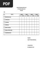 Form Ceklist Perawatan AC | PDF