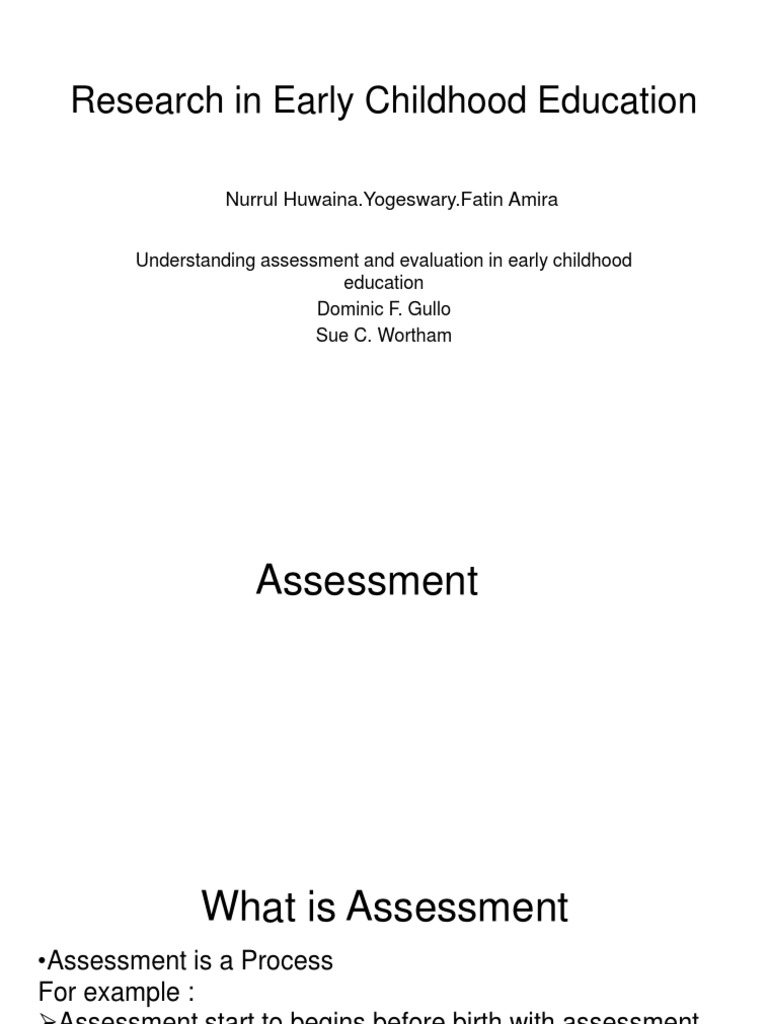 Presentation1 - Assessment Evaluation - PPT 2 | PDF | Educational Assessment | Rubric (Academic)