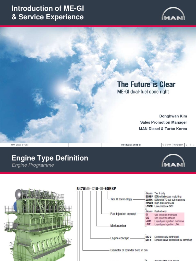 Intro ME-GI - Dual Fuel | PDF | Diesel Engine | Turbocharger
