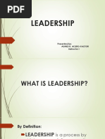Leadership Training Module | PDF | Leadership | Communication