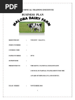 Tuck Shop Business Plan Contents Table | PDF | Pro Forma | Balance Sheet