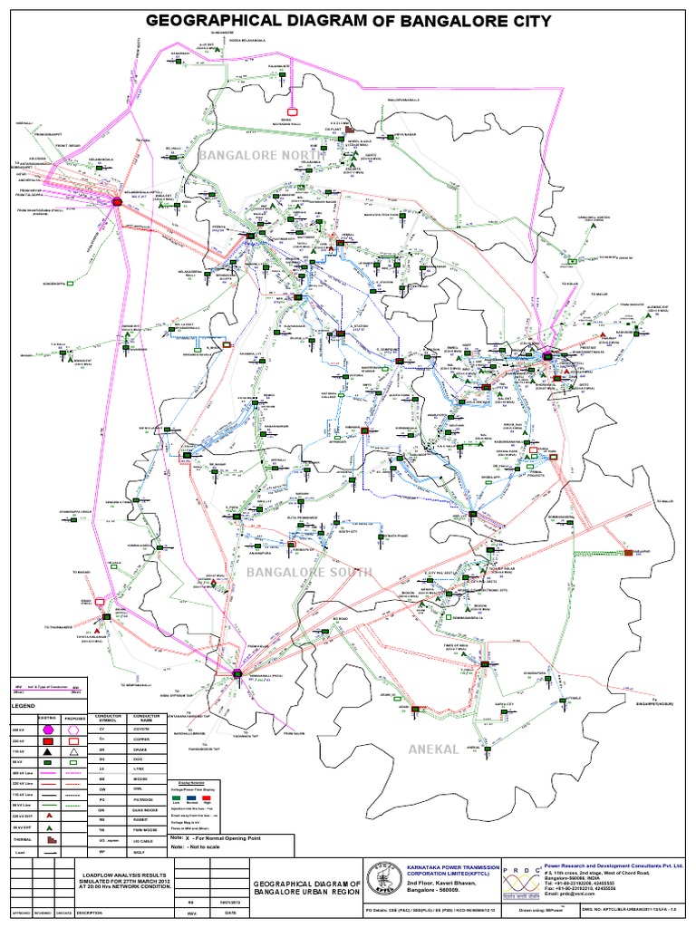 Bangalore City Geography Overview | PDF