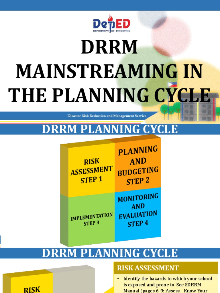Presentation - DRRM Mainstreaming in The Planning Cycle | PDF | Hazards ...