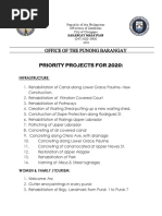 Barangay Assembly Letter | PDF