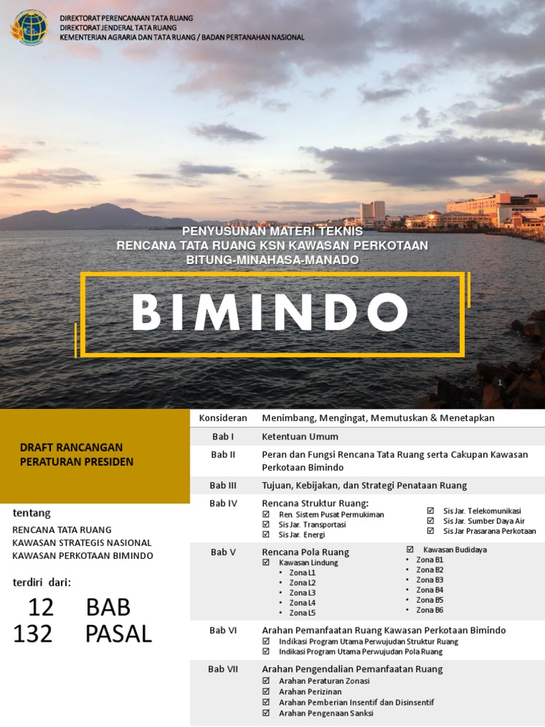 Bimindo - Paparan Raperpres | PDF