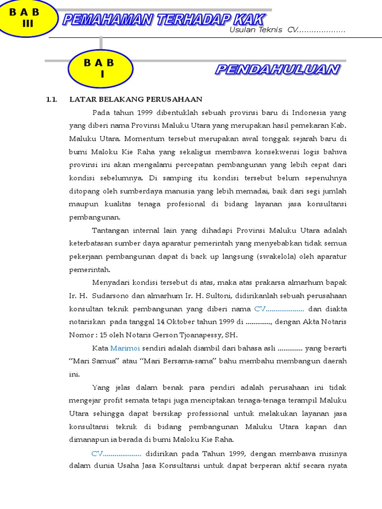 Contoh Ustek Pengawasan Jalan Berkala 2 | PDF