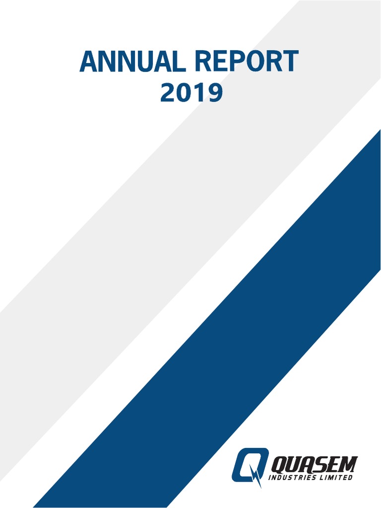 Quasem Industries Limited - Annual Report 2019 | PDF | Board Of ...