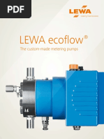 LEWA OperatingInstructions | PDF | Pump | Valve