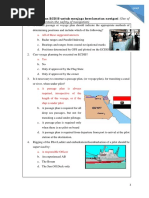 BLU Code - Ship Shore Safety Checklist | PDF | Ships | Cargo