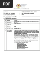 Lesson Plan 1 Cricket | PDF | Bowling (Cricket) | Physical Education