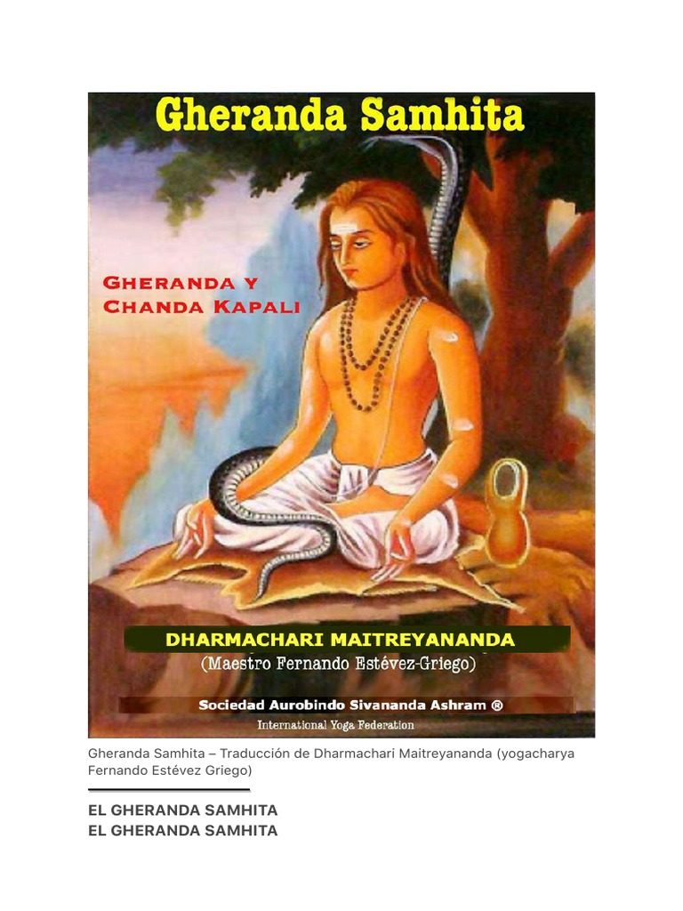 Gheranda Samhita - Fernando Estevez Griego | PDF | Yoga | Vishnu