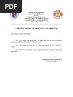 Certification of First Day of Service | PDF