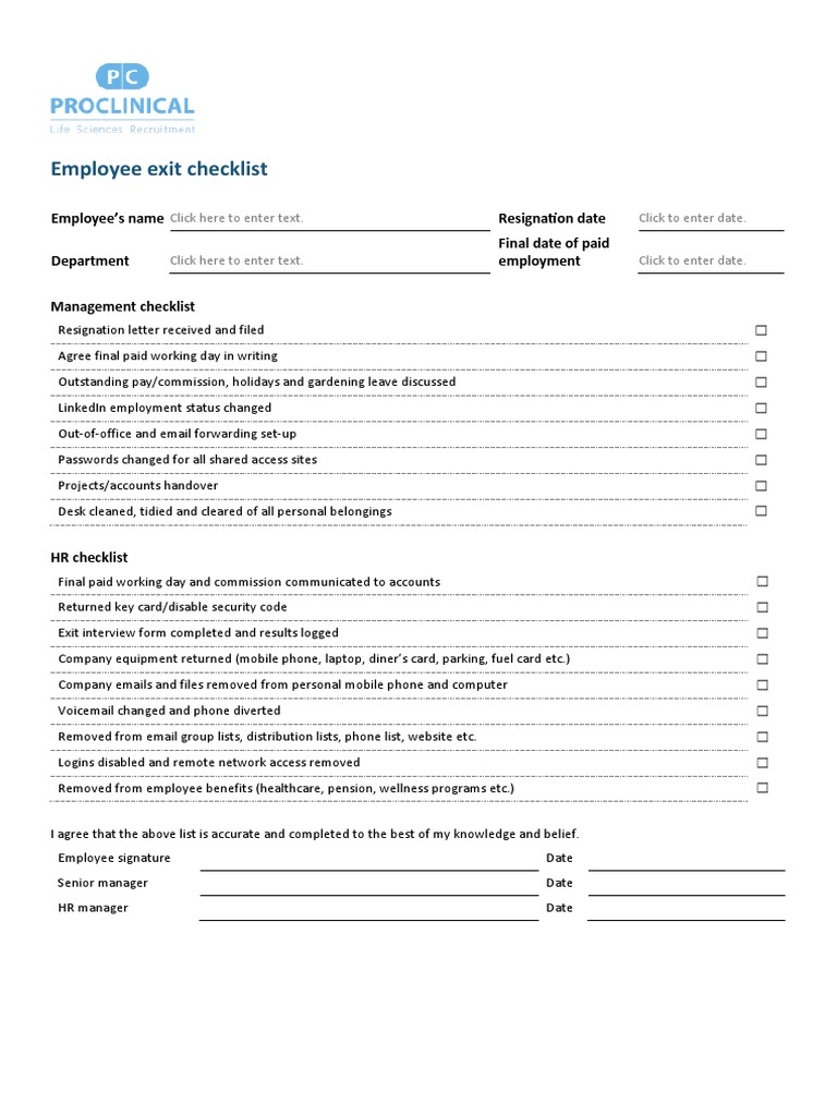 Exit Checklist | PDF | Cyberspace | Computing